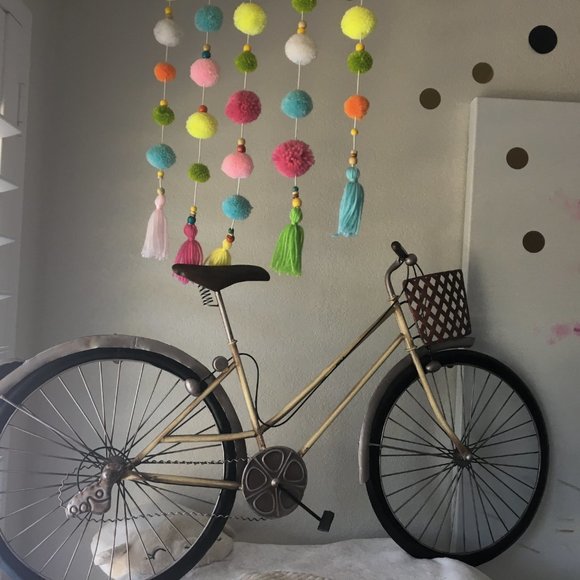 Accents | Metal Bicycle Wall Hanging | Poshmark